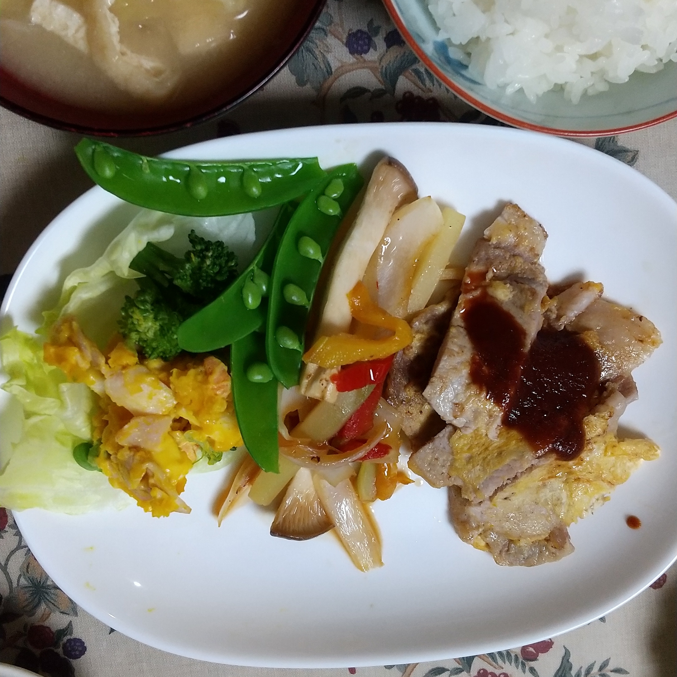stir-fried pork shin meat - Arashiyama Culture Experience